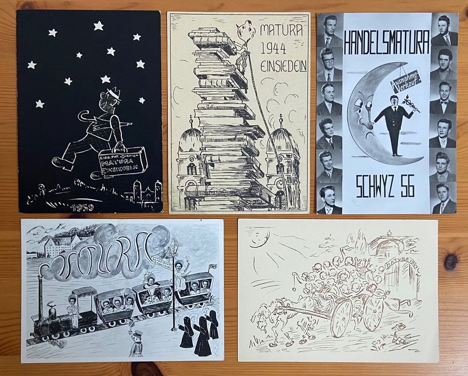 STUDENTIKA, 5 AK, SCHWYZ, EINSIEDELN, INGENBOHL (4 x *, 1 x) (Gebraucht ...