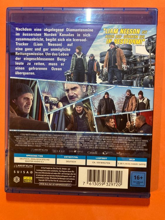 Ice Road - Tödliche Mission auf dünnem Eis | Blu Ray (Neu (gemäss Beschreibung)) in Oberegg für ...