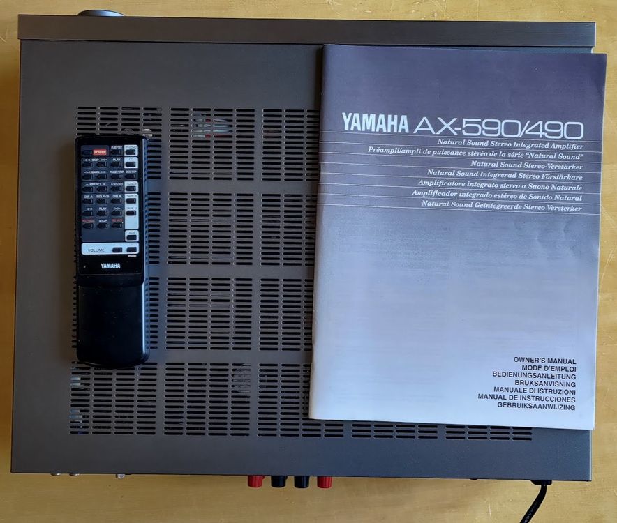 Yamaha AX-590 revidiert mit FB und Anleitung (Gebraucht) in Zürich für ...