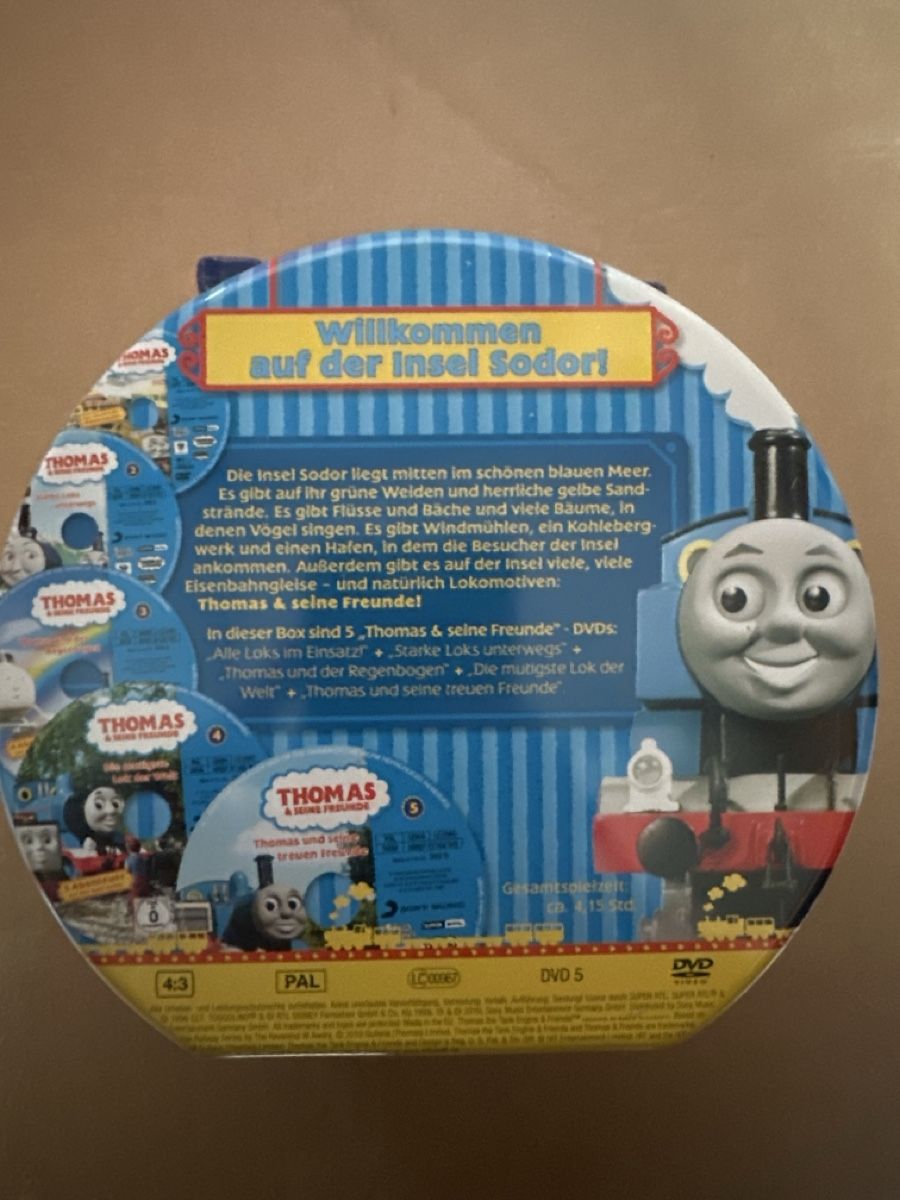 DVD Thomas & seine Freunde - 5 DVDs, viele Geschichten! (Neu (gemäss ...