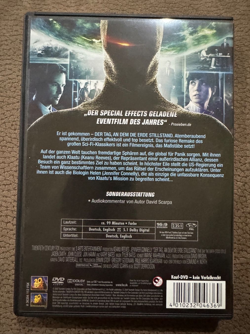 Der Tag, an dem die Erde still stand (Gebraucht) in Dietikon für CHF 1 ...