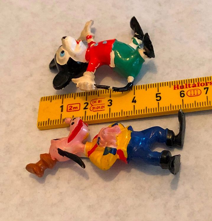 Duo ältere Disney-Figuren "Mickey-Mouse und Goofy" (Gebraucht) in ...