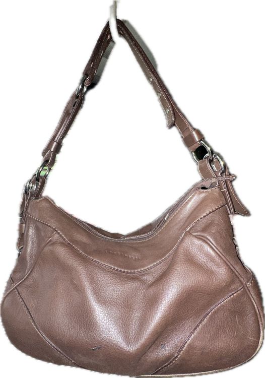 Coccinelle Brown Leather Handbag | Kaufen auf Ricardo