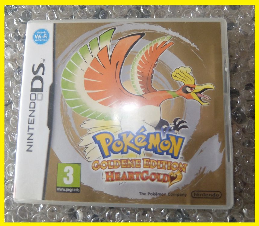 Pokemon Goldene Edition Heartgold für die Nintendo DS (Gebraucht) in ...