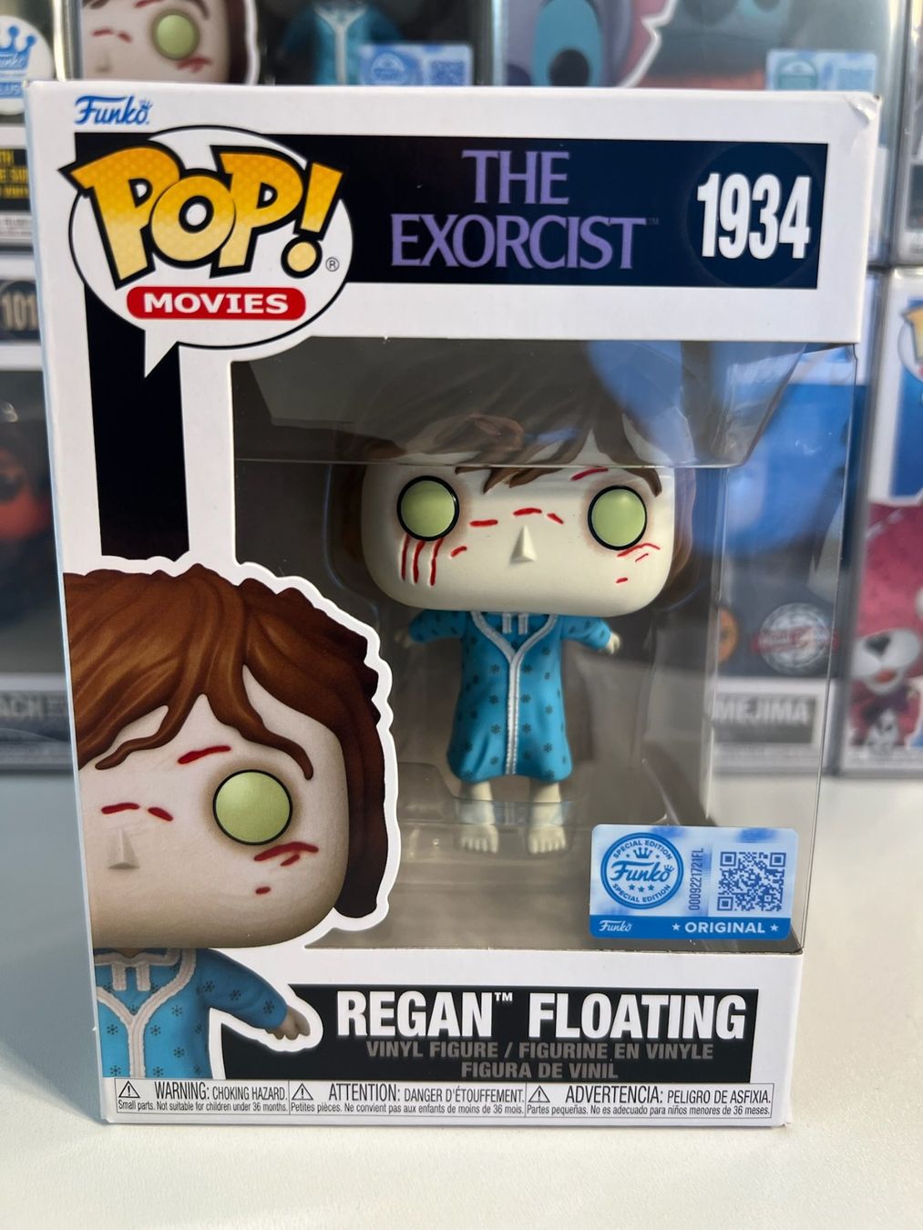 Funko POP! Movies L'Exorciste Regan Floating Edition Limitée (Neu und ...
