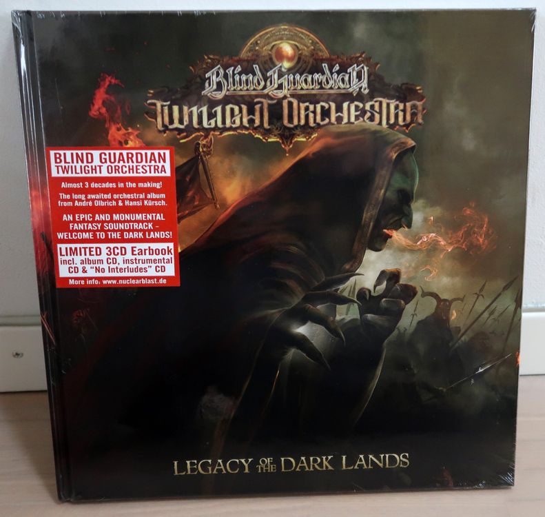 BLIND GUARDIAN - LEGACY OF THE DARK LANDS (3 CD Earbook NEU) (Neu und ...