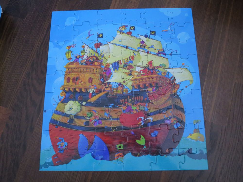 Spielzeug Puzzle spielen Kind Piratenschiff 54 T Karton 5+ | Kaufen auf ...