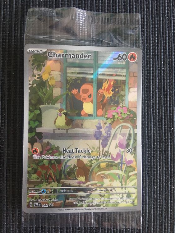 Pokemon Charmander Art Rare Promo sealed englisch | Kaufen auf Ricardo