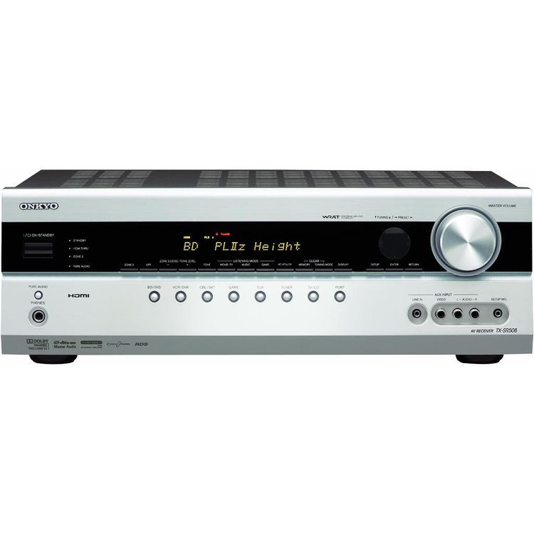 ONKYO TX-SR508 7.1CH AV RECEIVER Silber - Sehr guter Zustand (Gebraucht ...