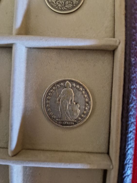 Pièces de collection suisses 1 Fr. 1914 / (Gebraucht) in Faoug für CHF 5 – mit Lieferung auf ...