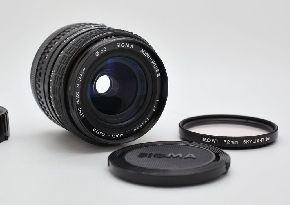 Sigma Mini-Wide II 28mm f2.8 MC f. Konica AR (Gebraucht) in Birsfelden ...