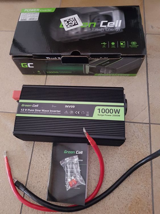 Inverter 12V 1000 watt (Gebraucht) in Riehen für CHF 72 – mit Lieferung auf Ricardo kaufen