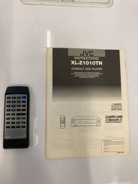 JVC XL-Z 1010 TN CD-Player (Gebraucht) in für CHF 51 – mit Lieferung ...
