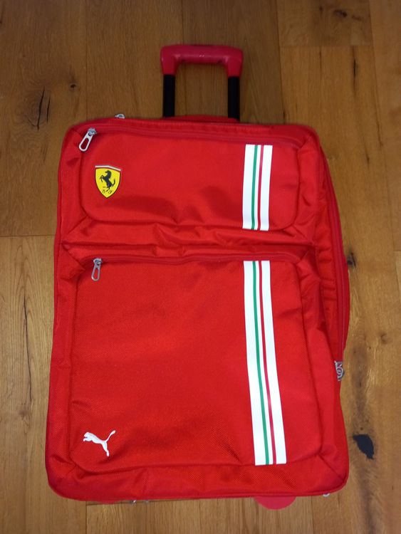Ferrari Rollkoffer/Trolley (tricolore) Original / NEUWARE (Gebraucht ...