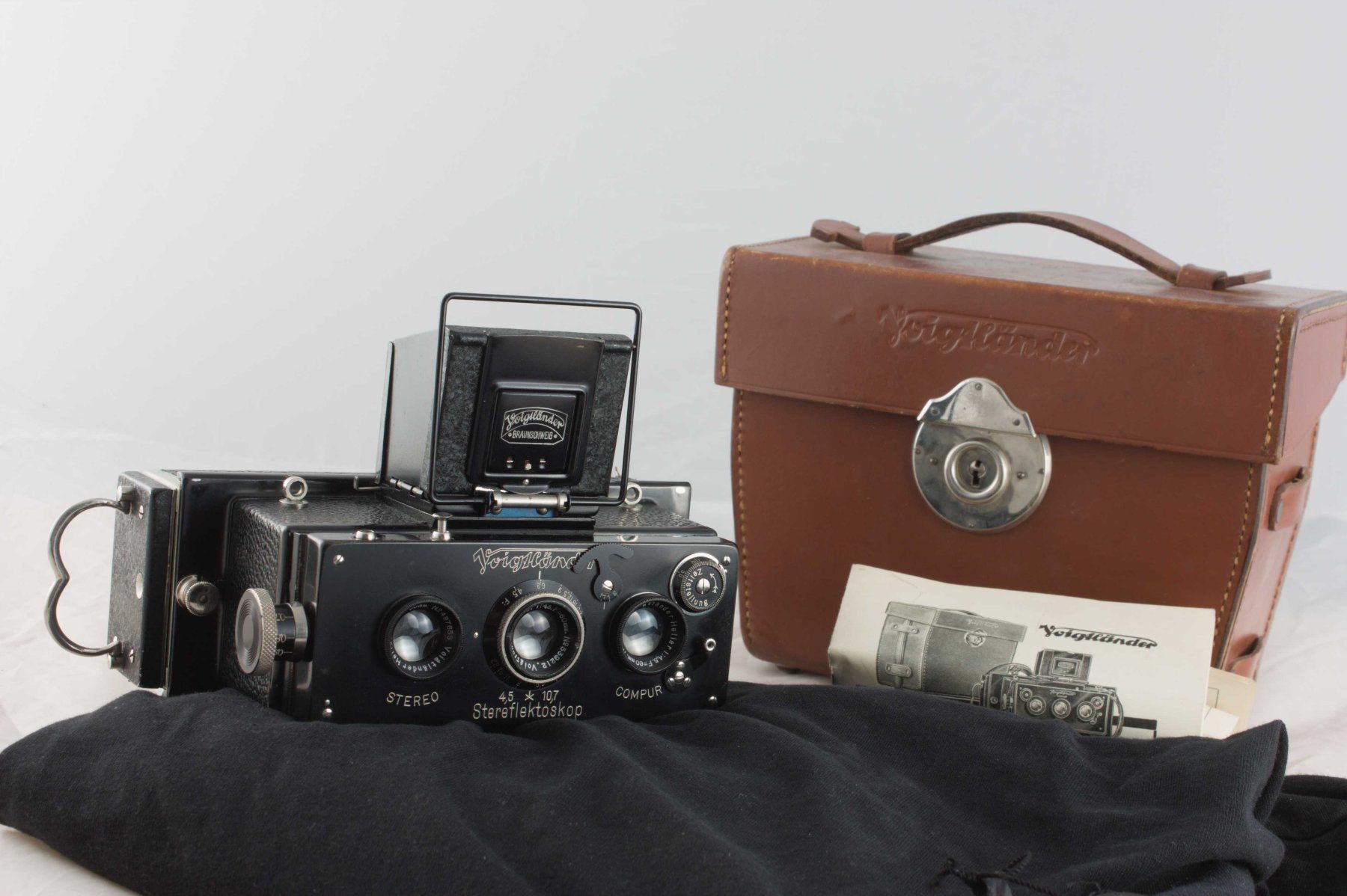 Voigtländer Stereflektoskop Stereo Kamera 6x13 Model 3 1929 (Gebraucht ...