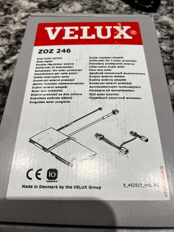 Velux ZOZ 246 Solarregler für Solar und Motornachrüstung | Kaufen auf ...