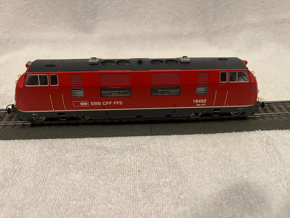 ESU HO 31083 SBB Diesellok Am 4/4, AC/DC Digital Sound Rauch (Neu ...