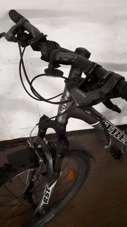 Fahrrad/Bike Trek 4400 Federung RST Omega T5 mit Gepäckträge (Gebraucht ...