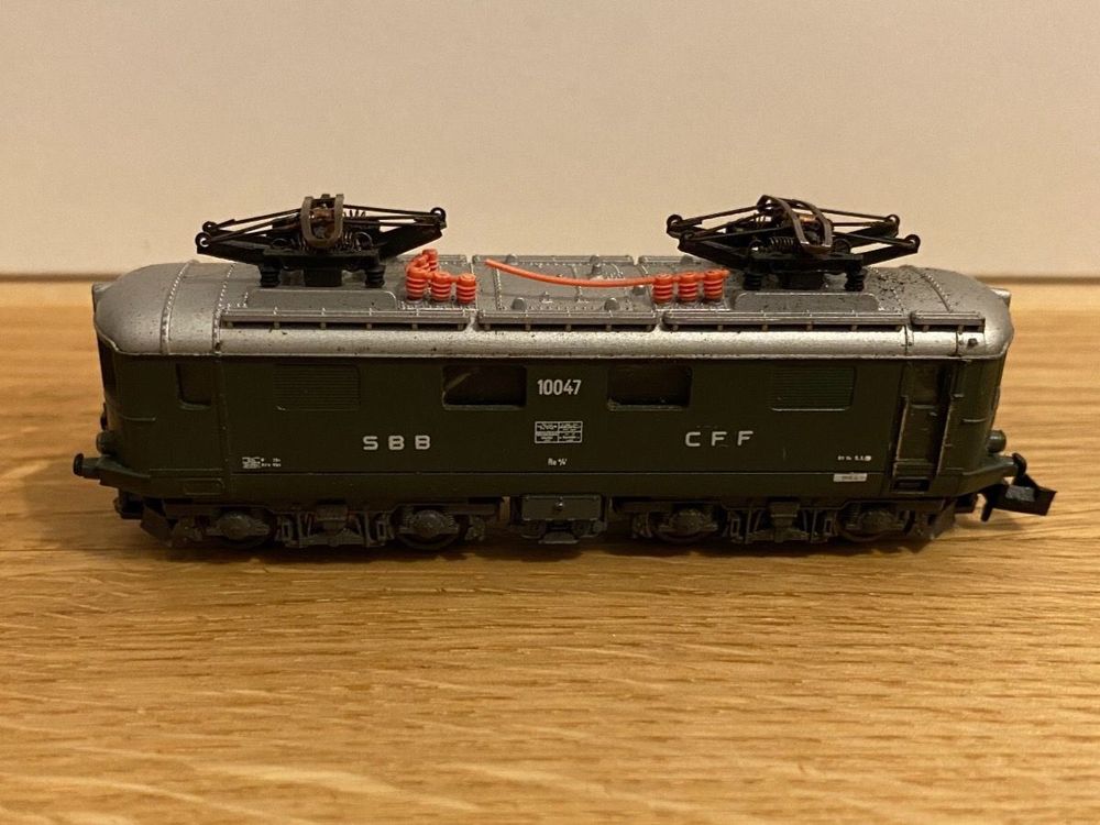 Lima SBB Re 4/4 10047 Spur N (Gebraucht) in Schlierbach für CHF 13 – mit Lieferung auf Ricardo ...
