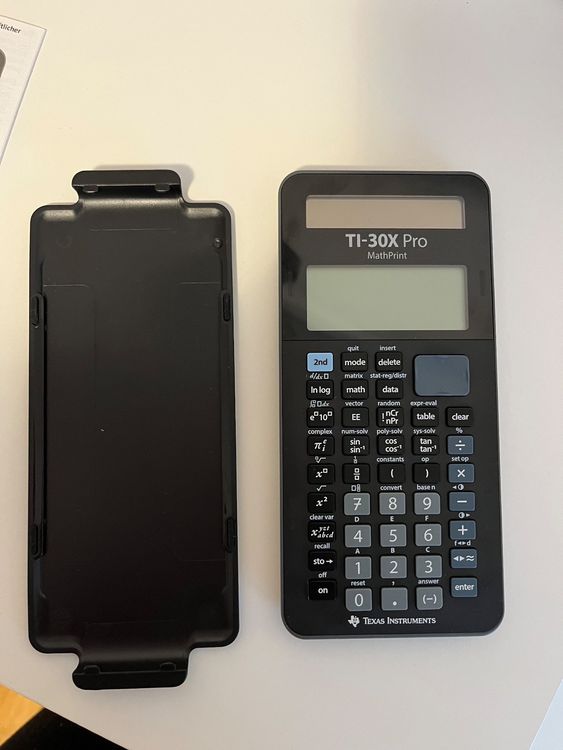 Texas Instruments TI-30X Pro Mathprint Schulrechner *NEU* (Gebraucht ...