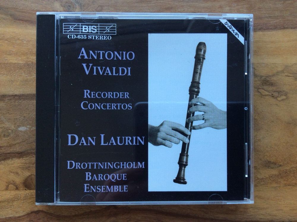 Vivaldi: Recorder Concertos - Dan Laurin (Gebraucht) in Horgen für CHF ...