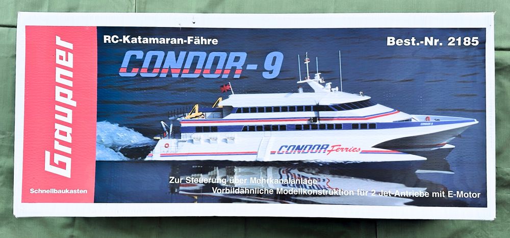 Graupner Condor - 9 Fähre Bausatz (Neu (gemäss Beschreibung)) in ...