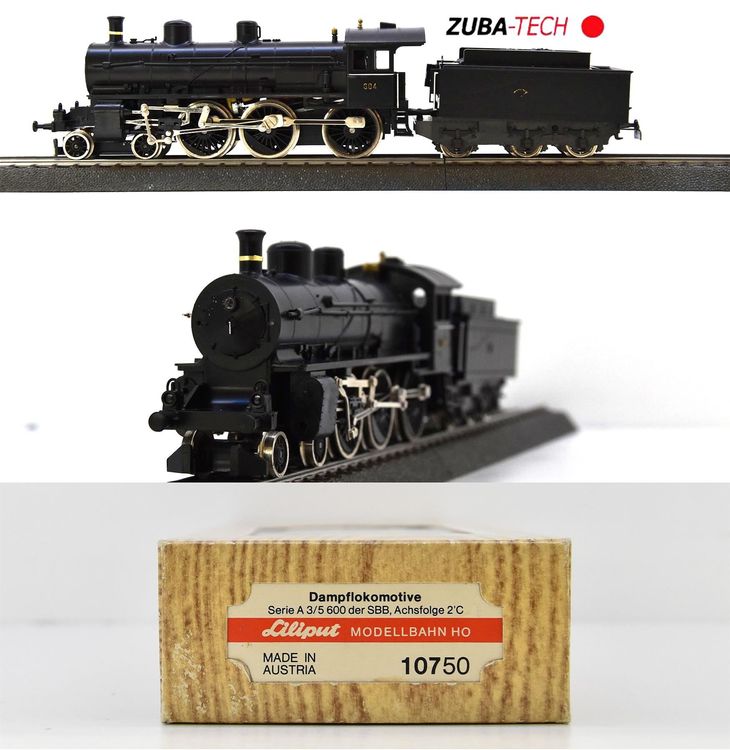Liliput 10750 Dampflok A 3/5 SBB H0 GS (Gebraucht) in für CHF 41 – mit ...