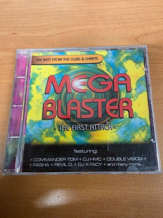 CD - Mega Blaster - The First Attack (Hard Trance, 1996) (Gebraucht) in ...