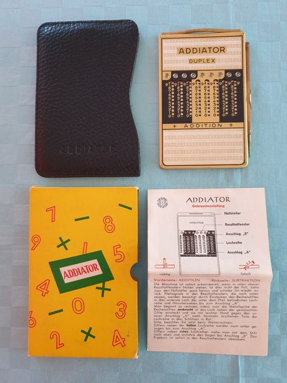 ADDIATOR Zahlenschieber (Gebraucht) in Mörschwil für CHF 79.9 – mit Lieferung auf Ricardo kaufen