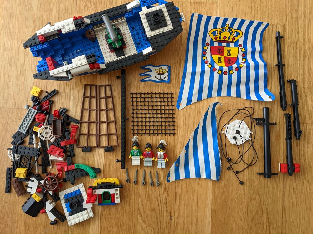 Lego Pirates I Imperial Armada Flagship 6280 ( 1996 ) extra (Gebraucht ...