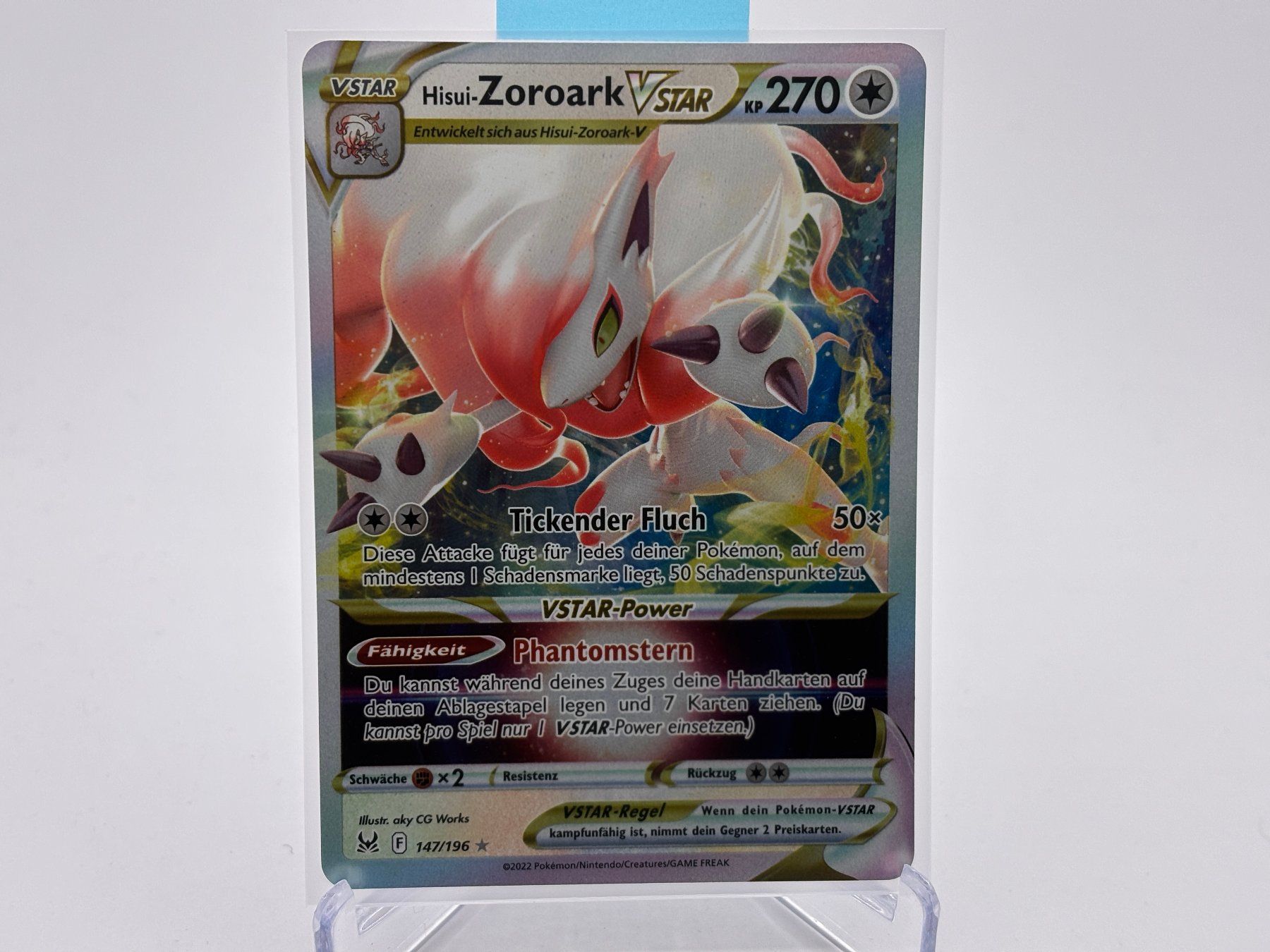 Verlorener Ursprung - Hisui-Zoroark VSTAR (LOR 147) - DE (Neu (gemäss Beschreibung)) in ...