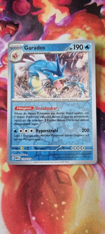 Garados Holo rare 130/165 Karmesin Purpur DE | Kaufen auf Ricardo