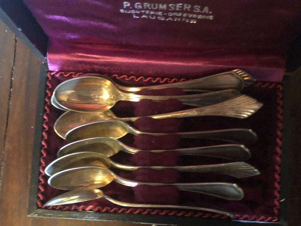 argenterie ancienne G/mère plusieurs avec poinçon voir photo (D ...