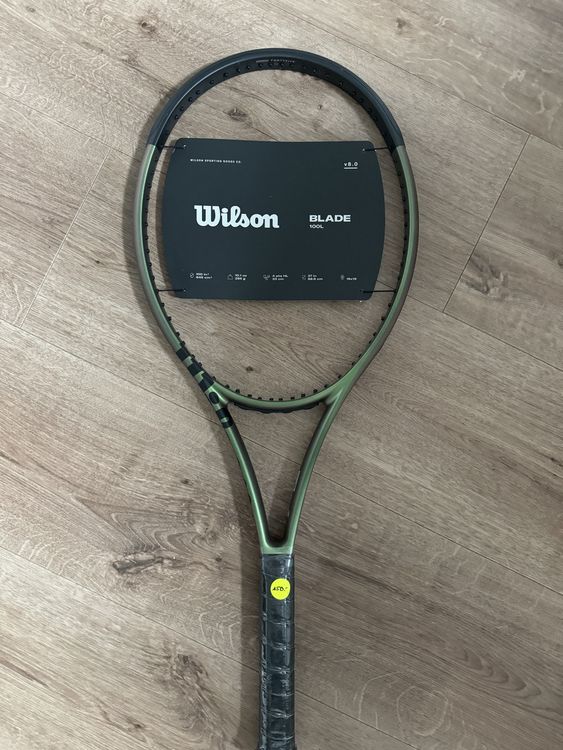 Wilson Blade 100L v8.0 Tennis Racket, New (Neu und originalverpackt) in ...