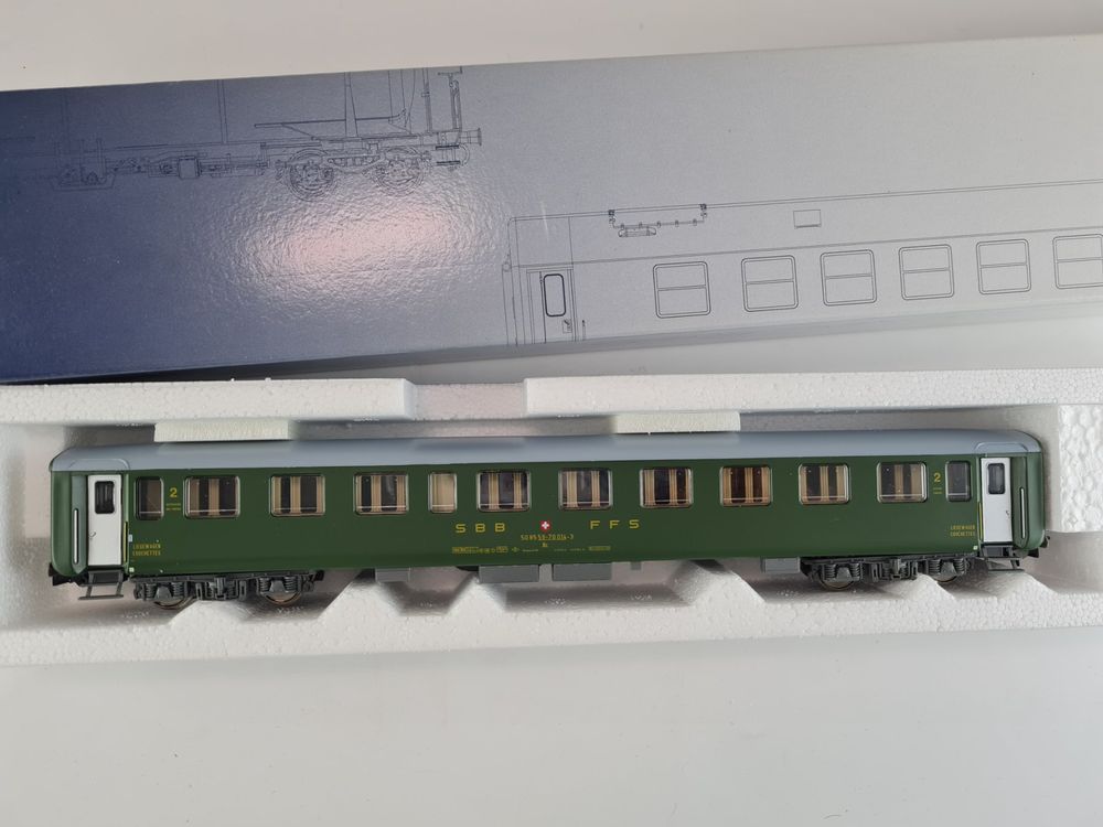 Tillig 74769 Personenwagen 2. Klasse SBB (1) H0 1:87 (Neu (gemäss Beschreibung)) in Blumenstein ...