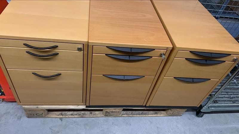 3 Büro Container Buche hell für Akten usw. (Gebraucht) in Otelfingen ...