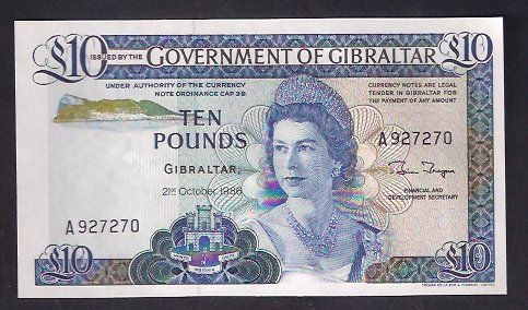 Gibraltar 10 Pounds 1986 Bankfrisch | Kaufen auf Ricardo