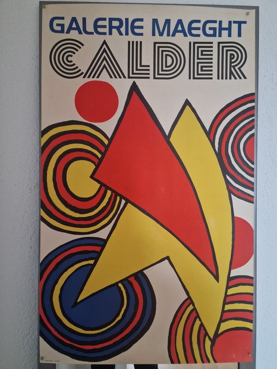 Calder Alexandre (1898-1976) Originalplakat aus den 70er (Gebraucht) in ...