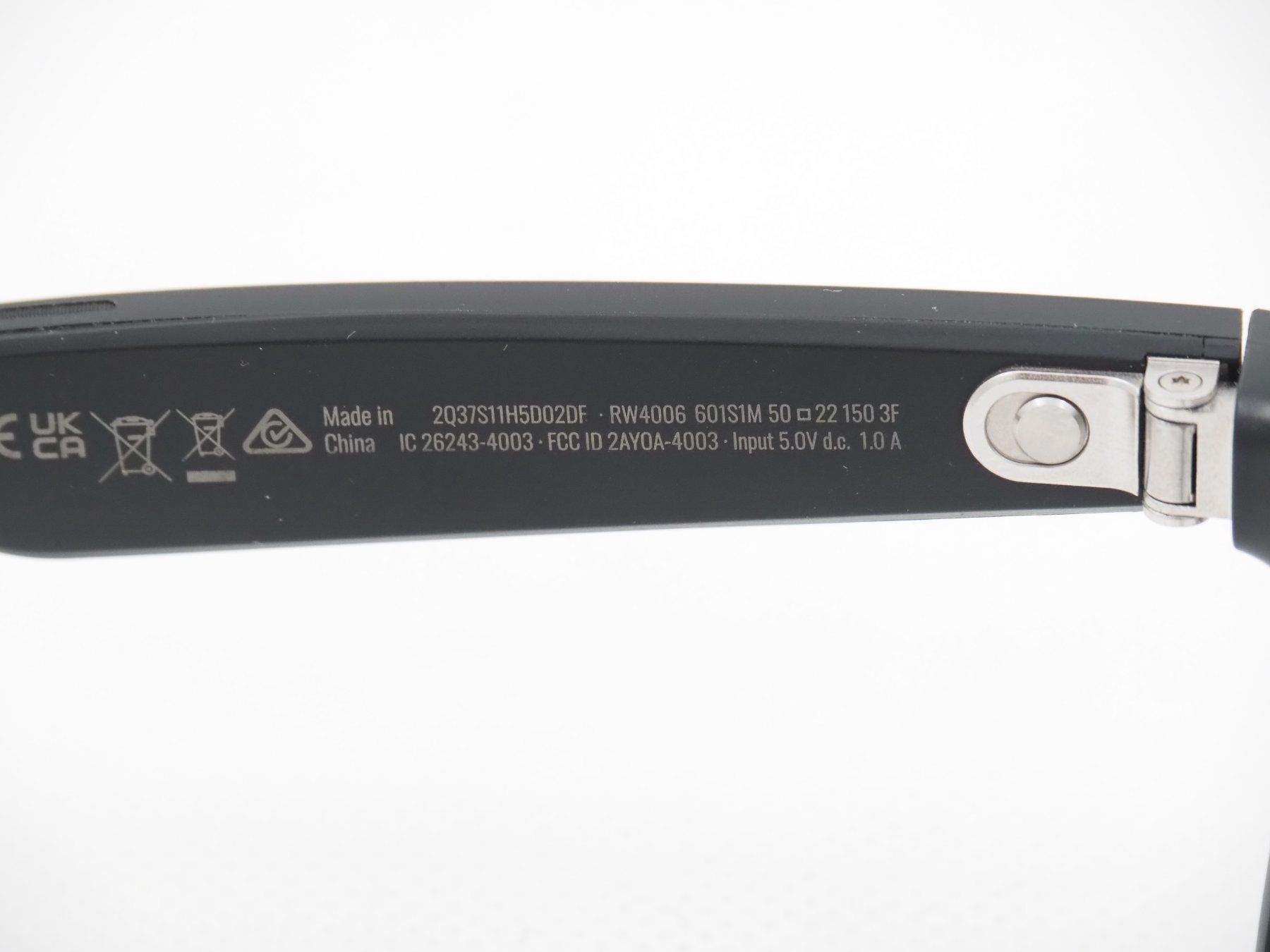 RAY-BAN Meta Wayfarer Gen.1 Smartglasses (26012802) (Gebraucht) in ...