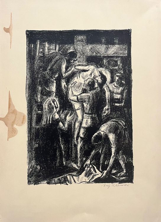 August Wanner (1886-1970) Lithographie handsigniert (Gebraucht) in Hochdorf für CHF 5 – mit ...