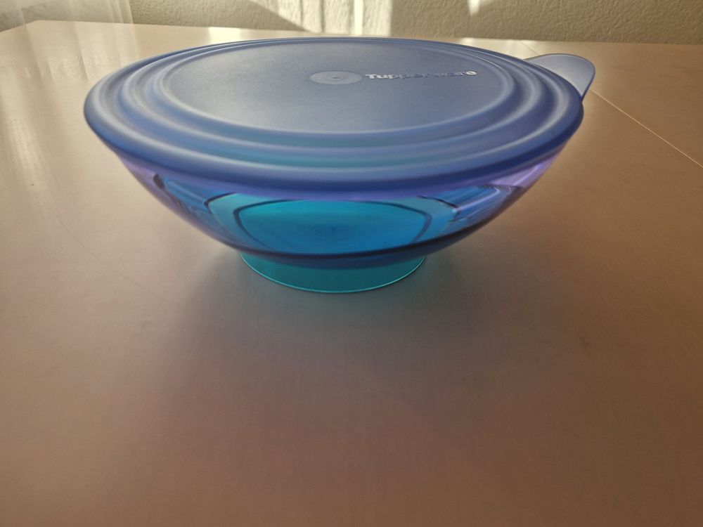 Tupperware Servier Schale mit Deckel "Neue Welle" (Neu (gemäss ...