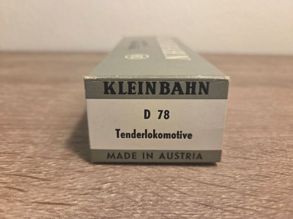 Kleinbahn D78 Tenderlokomotive ÖBB H0 (Gebraucht) in St-Aubin-Sauges für CHF 59 – mit Lieferung ...