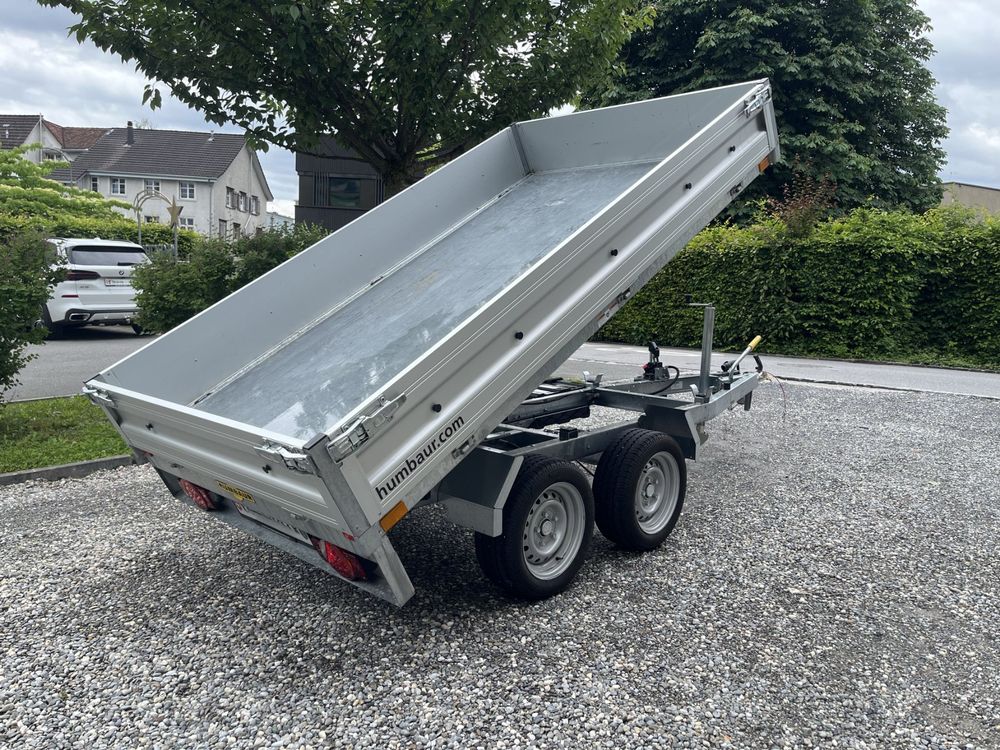 Humbaur Kipperanhänger HUK 272715 – Neuwertig, erst 2 Jahre | Kaufen ...
