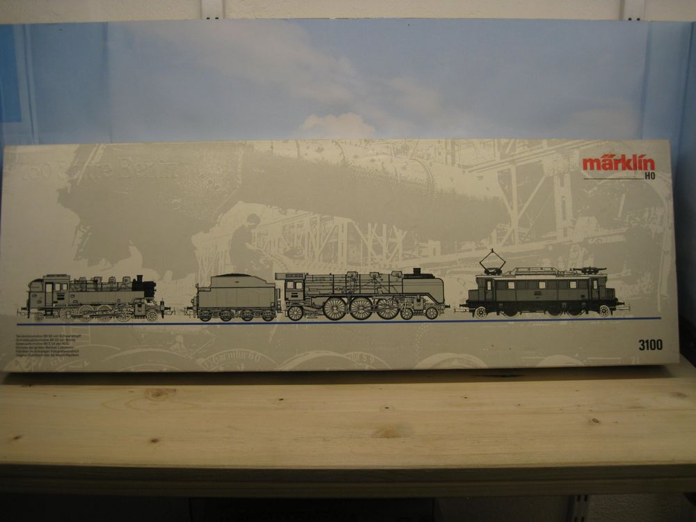 Märklin 3100 Lokset 750 Jahre Berlin mit 3 Lok's (Gebraucht) in ...