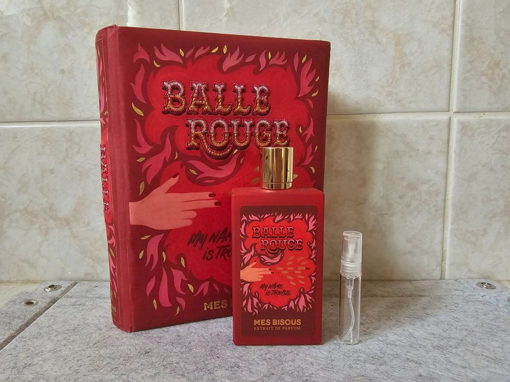 Balle Rouge Mes Bisous 5 ml EXTRAIT (cf French Kiss Guerlain (Neu ...