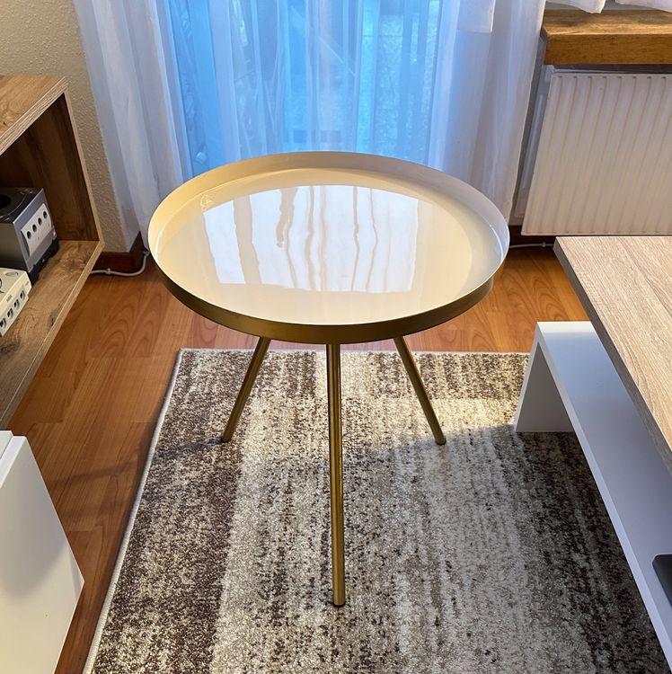 Beistelltisch metall golden (Gebraucht) in Gerlafingen für CHF 39 – nur Abholung auf Ricardo kaufen