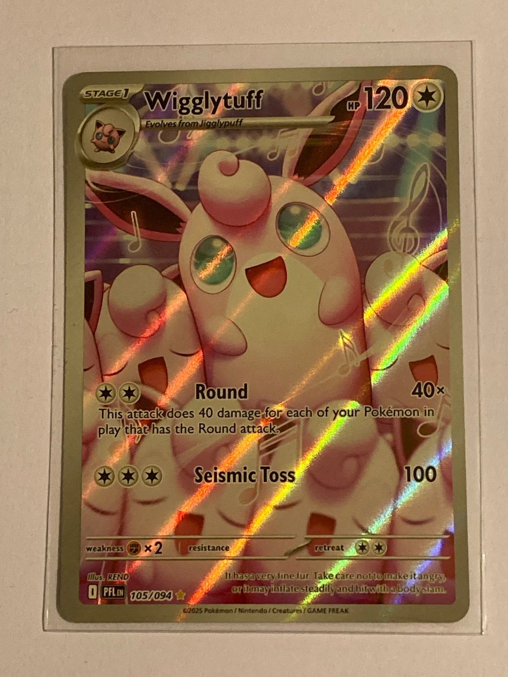 Pokemon PHANTASMAL FLAMES Wigglytuff 105 / 094 🇬🇧 EN (Neuf (Voir ...