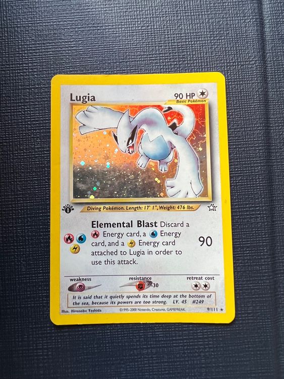 1x POKEMON LUGIA HOLO 1ST EDITION NEO GENESIS CARD ENGLISH (Gebraucht) in Locarno für CHF 253 ...