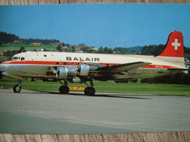 Balair (Schweiz) DC-4-1009 HB-ILD (Neu und originalverpackt) in Thun ...
