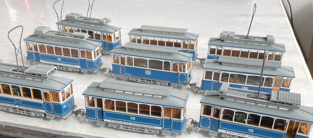 Städtische Strassenbahn 9 Stück LOT (Gebraucht) in Baar für CHF 310 ...